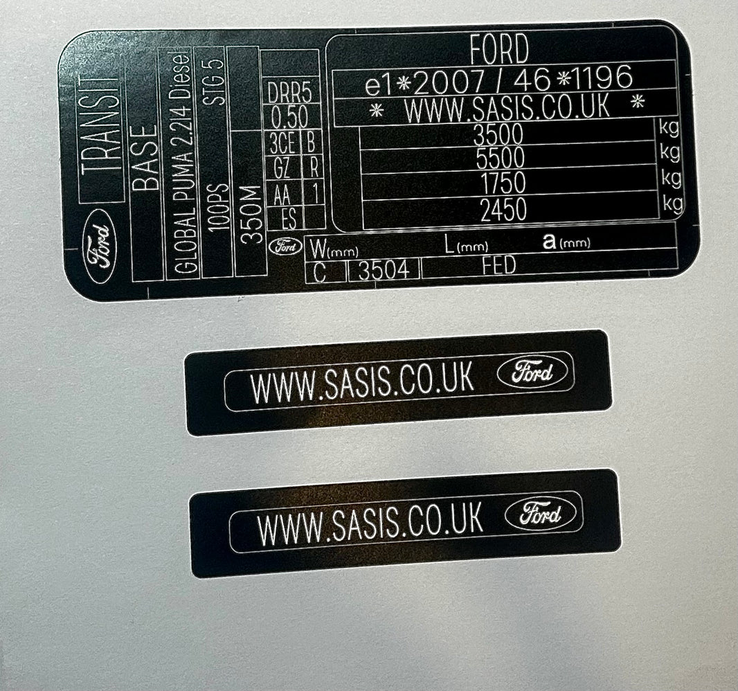 Ford VIN Stickers: Importance, Replacement, and Compliance – Sasis UK